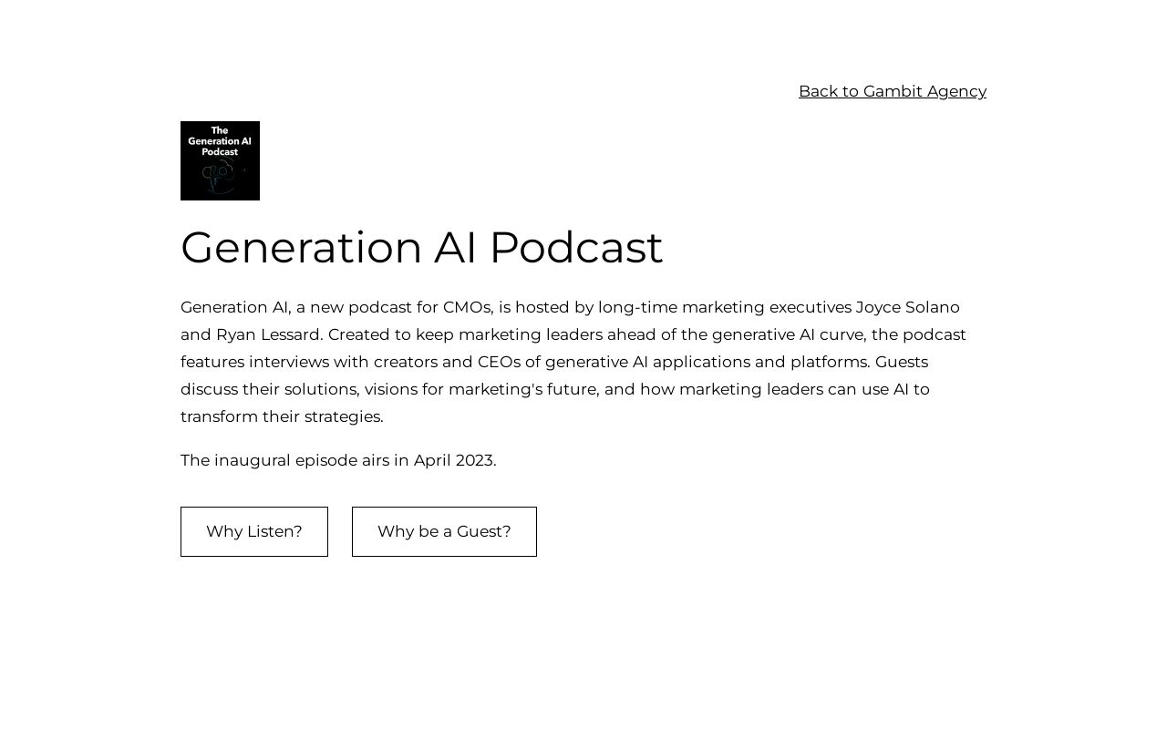 Generation AI Gambit